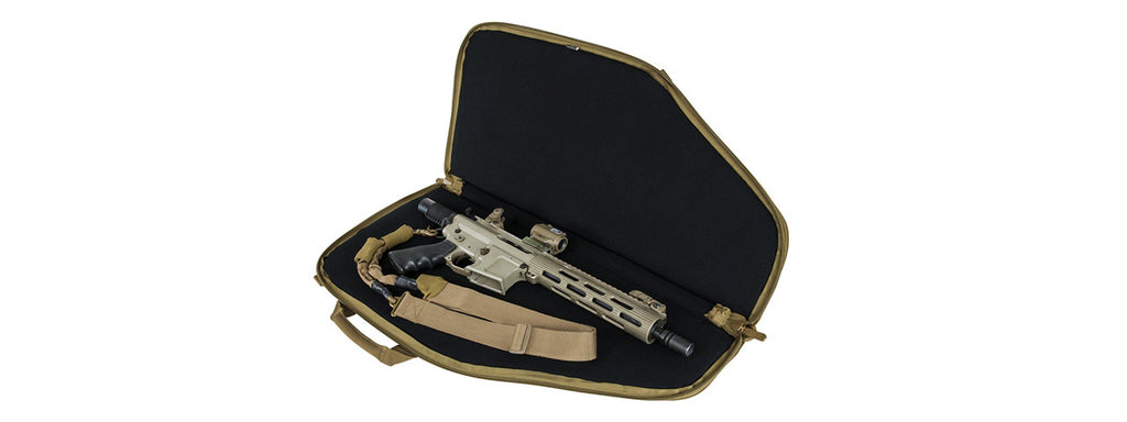 NcStar VISM 28" Tactical Case for AR/AK Pistol and Subgun (Tan) - Army AirsoftGuns