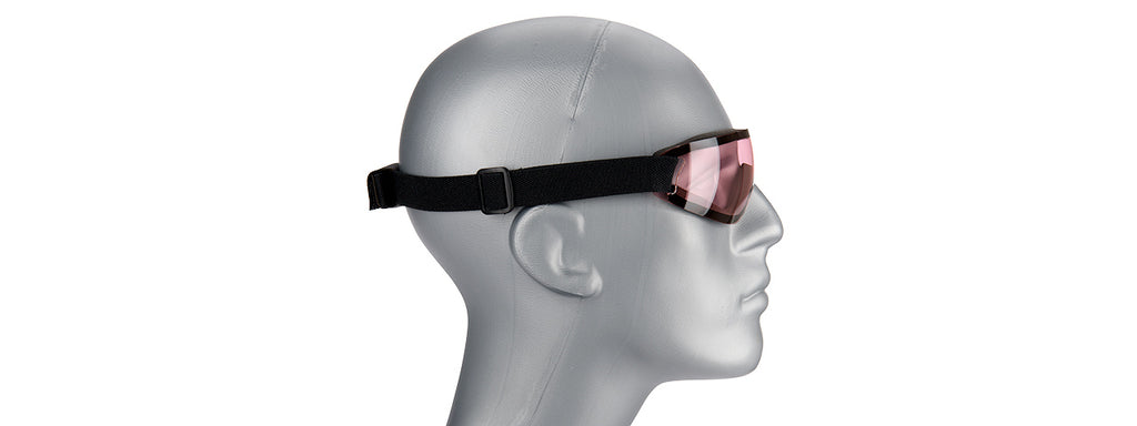 Ac-375P Low Profile Boogie Regulator Goggles (Pink) Airsoft Gun / Acce ...