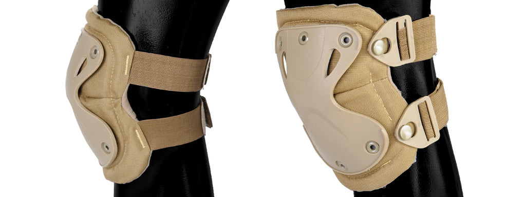 Uk Arms Airsoft Tactical Qr Elbow Knee Pad Set - Modern Camo - Army ...