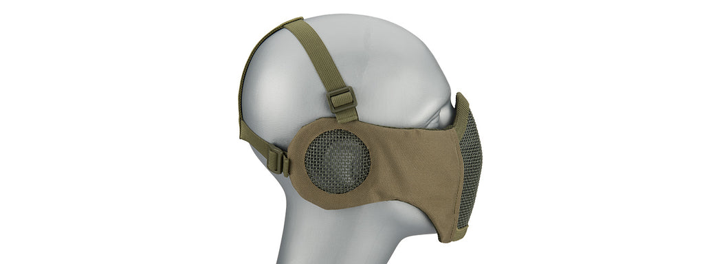 G-Force Tactical Elite Mask Ear Protection Upgrade Version (Od Green ...