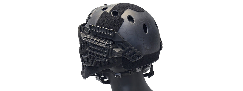 Ac-820Tp Wosport Tactical G4 System Bump Helmet Mask W/ Goggles (Typ ...