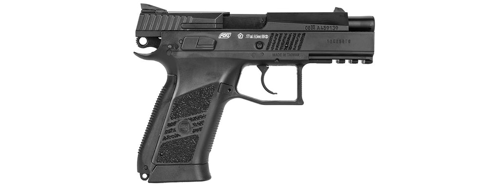 Asg Cz 75 P-07 Duty Co2 Non-Blowback Airgun Pistol - Black - Army ...