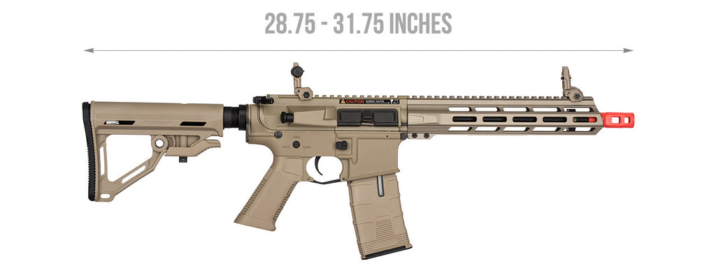 Ics Cxp-Mmr M4 Sbr Electric Blowback Airsoft Aeg Rifle (Tan) - Army ...