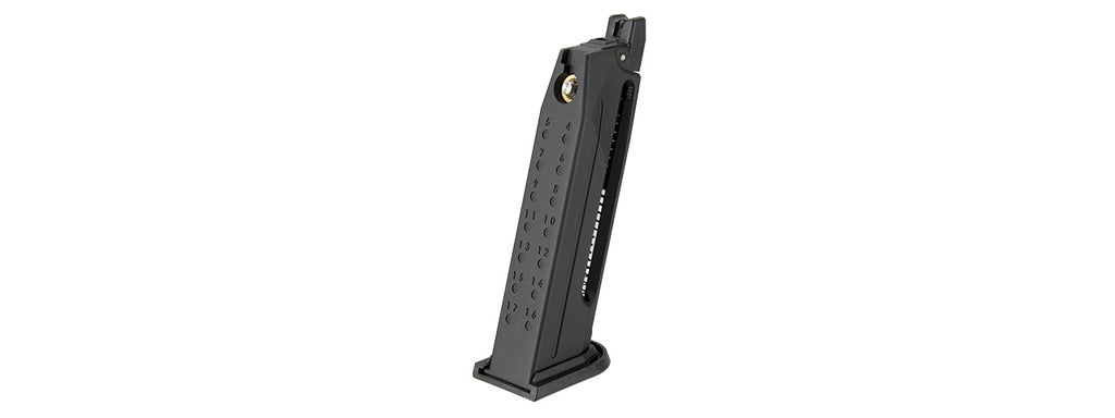 Ics Xfg Gas Blowback 19 Round Magazine (Black) - Army AirsoftGuns