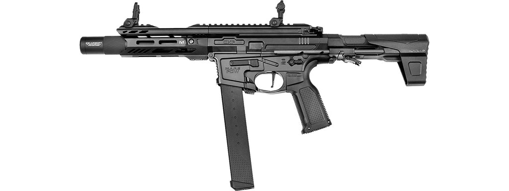 ICS CXP-MARS PDW9 3S Submachine Gun AEG (Black) - Army AirsoftGuns