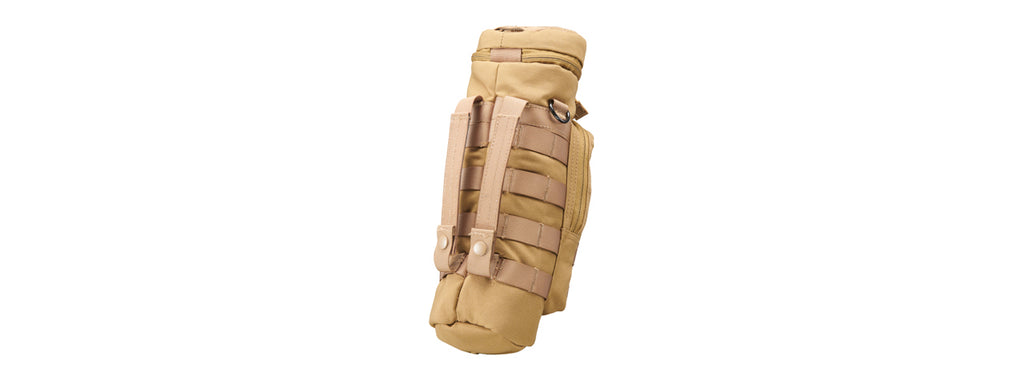 Code 11 Molle Water Bottle Hydration Pouch (Color: Tan) - Army AirsoftGuns