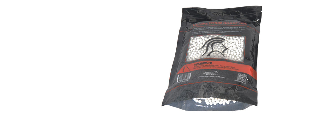 Lancer Tactical CA-102 0.2g Seamless BB's - 4000 Rds. Airsoft Gun Acce ...