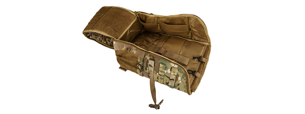 Lancer Tactical Assault Backpack (Camo) Airsoft Gun Accessories - Army ...