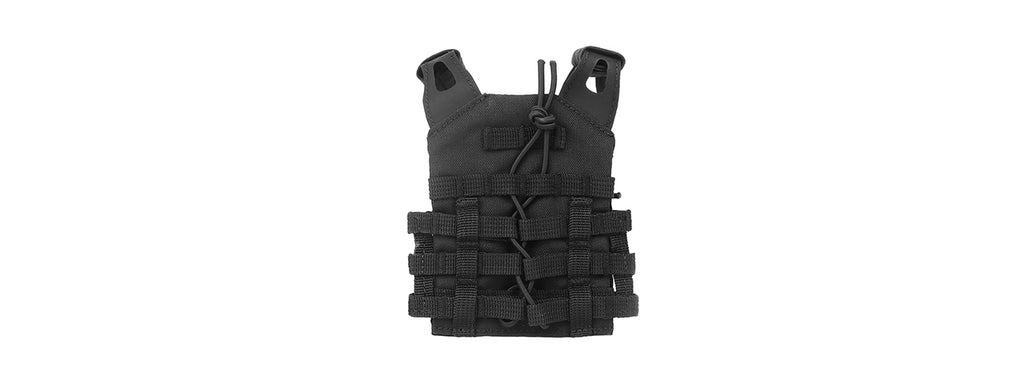 Mini Tactical Vest Ornament (Color: Black) - Army AirsoftGuns