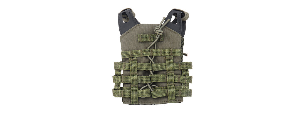 Mini Tactical Vest Ornament (Color: Ranger Green) - Army AirsoftGuns