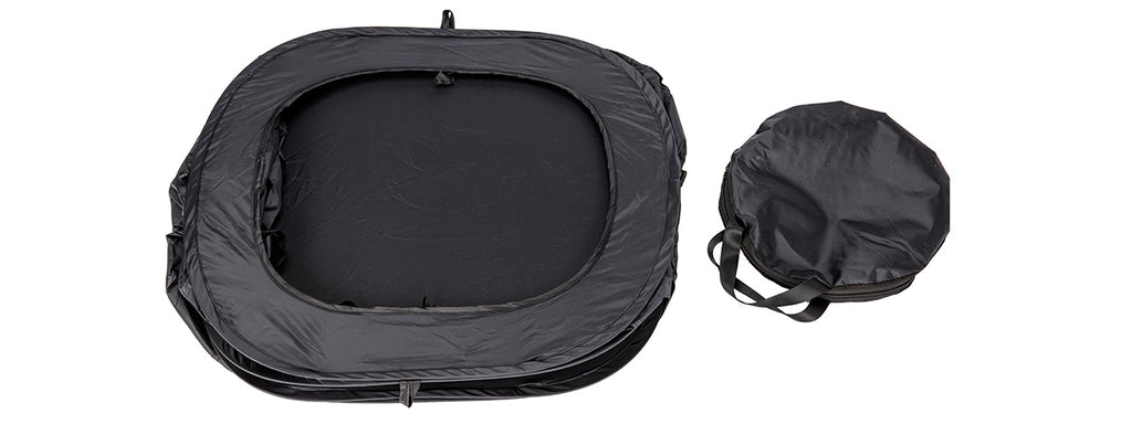 Portable Airsoft Target Tent, Black - Army AirsoftGuns