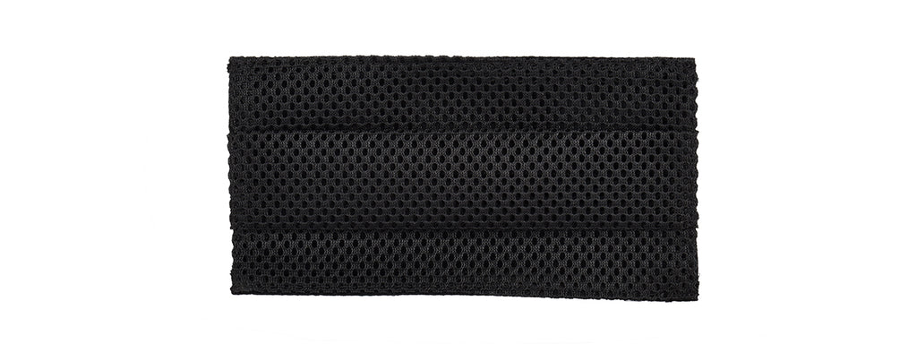 Tactical Pleated Face Mask Cover, Black - Army AirsoftGuns