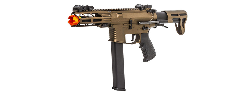 Classic Army Ca119M Nemesis X9 Pdw Smg Aeg (Bronze) - Army AirsoftGuns