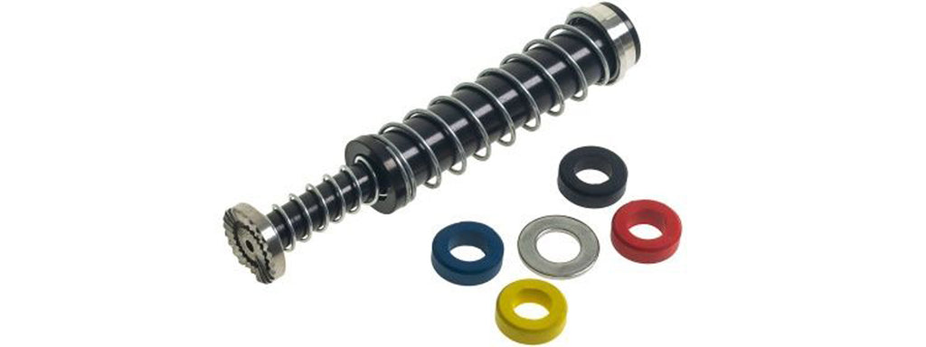 CowCow Stainless Steel Guide Rod Set for Umarex Glock 19X Gen 4 Gas Bl ...