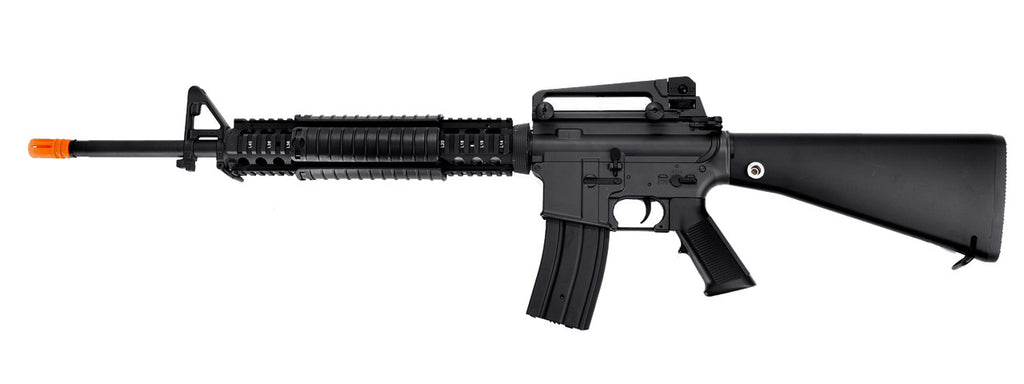 Jg Airsoft M16 Ris Aeg W/ Tightbore Barrel - Black - Army AirsoftGuns