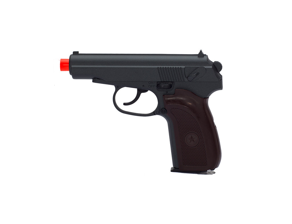 Ukarms G29W FullMetal Spring Airsoft Pistol In Black & Wood - Army ...