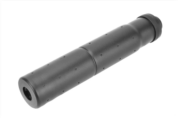 Golden Eagle Airsoft 185mm Threaded Aluminum Mock Suppressor-BLACK Air ...