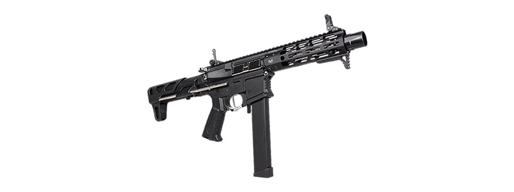 G&G 7" CM16 ARP 9 2.0 CQB Airsoft AEG Rifle (Color: Black & Silver ...