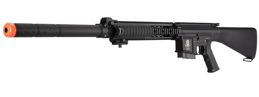 G&G Combat Airsoft Full Metal Gr25 Aeg Sniper Rifle - Black - Army ...