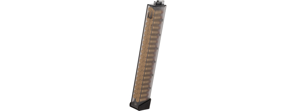 G&G 60rd ARP 9 Mid Capacity Airsoft Magazine w/ Simulated 9mm Rounds A ...