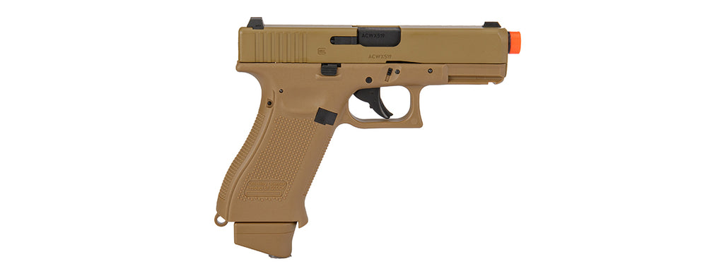 Elite Force Fully Licensed Glock 19X Gas Half-Blowback CO2 Airsoft Pis ...
