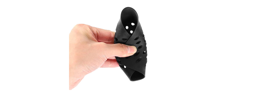 Laylax Small - Medium AeroFlex Face Guard (Color: Black) - Army AirsoftGuns