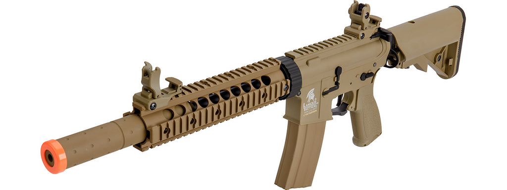 Lancer Tactical LT-15CT-G2-E Nylon Polymer Hybrid M4 Gen2 SD AEG (Tan ...