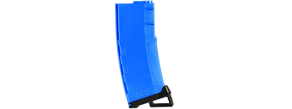 Lancer Tactical 130 Round High Speed Mid-Cap Magazine Pack of 5 (Blue ...