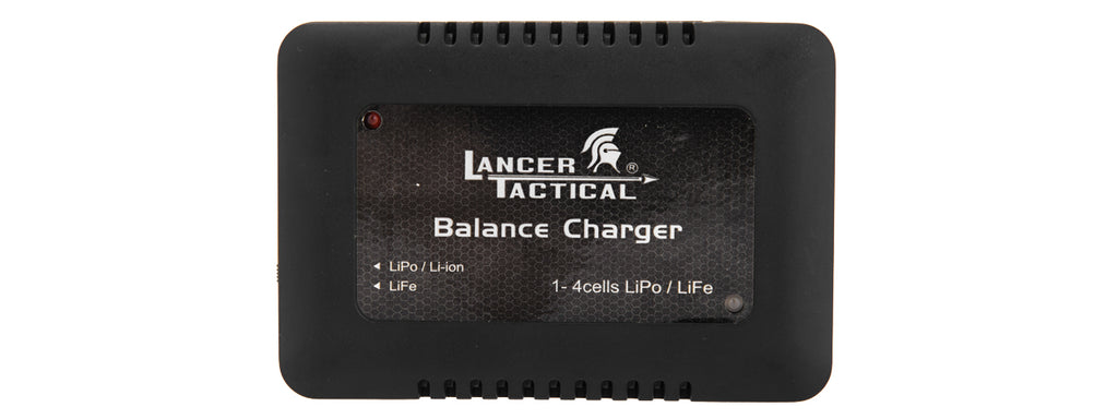 Lancer Tactical Airsoft Lipo Battery Smart Charger 1S-4S - Army AirsoftGuns