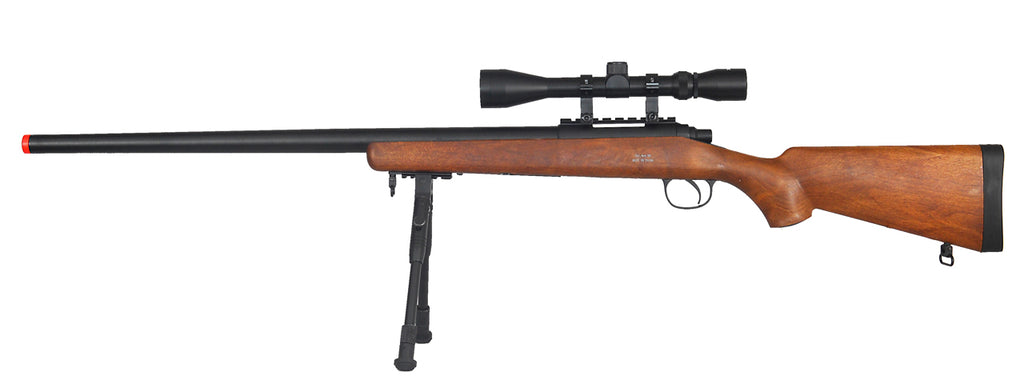 Well Vsr-10 Bolt Action Rifle W/ Scope, Sling & Bipod - Wood ...