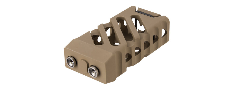 Ranger Armory Skeletonized Keymod Vertical Foregrip - Cross Cut (Tan ...