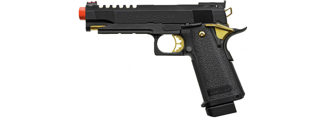 Tokyo Marui Hi-Capa 5.1 Gold Match Custom Gas Blowback Airsoft Pistol ...