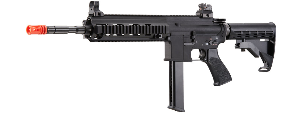WE-Tech M4 888 PCC Gas Blowback Airsoft Rifle (Color: Black ...
