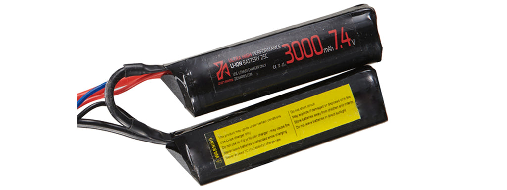Zion Arms 7.4v 3000mAh Lithium-Ion Nunchuck Battery (Tamiya Connector ...
