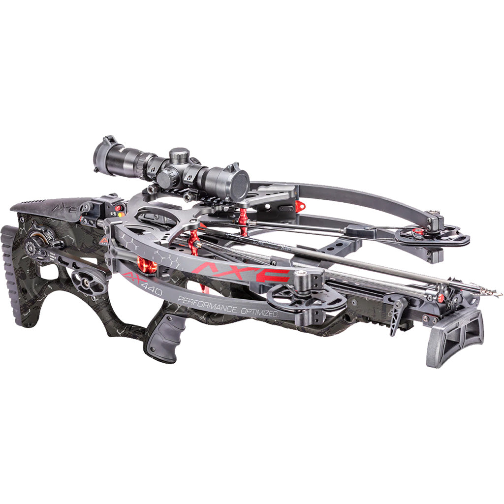 AXE 440 Fps Crossbow Package W/ Scope & 3 Bolts - Army AirsoftGuns